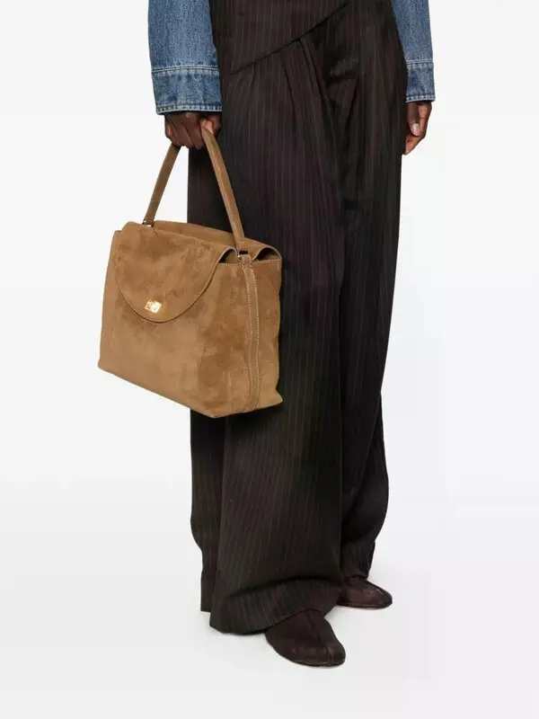 Sandro Le Grand Bazaar Suede Tote Bag