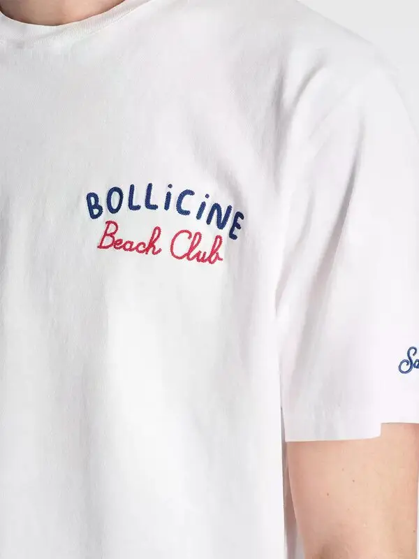 MC2 SAINT BARTH Bollicine Beach Club-print Portland T-shirt