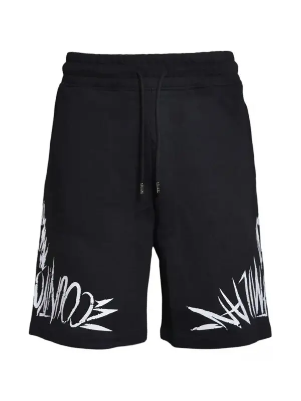 COUNTY OF MILAN Logo-print Track Shorts