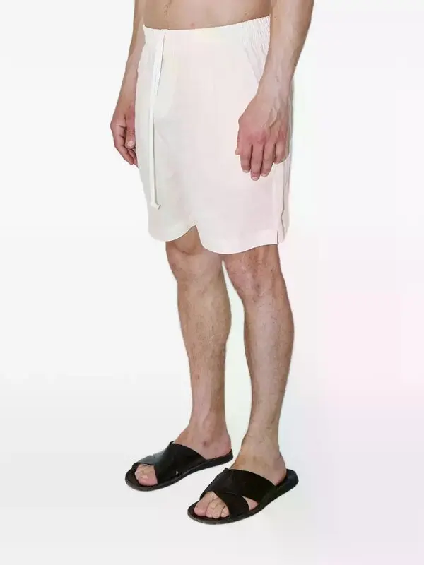 TRIBE AND TRUE Linen Drawstring Waist Shorts