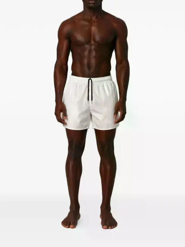 TRIBE AND TRUE Drawstring Waist Swim Shorts