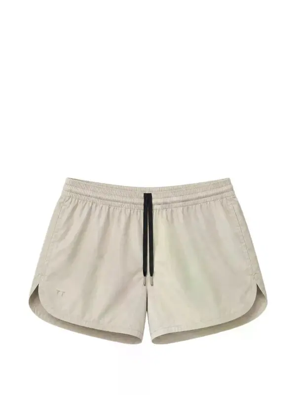 TRIBE AND TRUE Drawstring Waist Swim Shorts