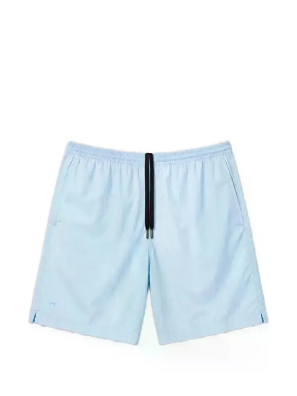 TRIBE AND TRUE Drawstring Waist Swim Shorts - Blue