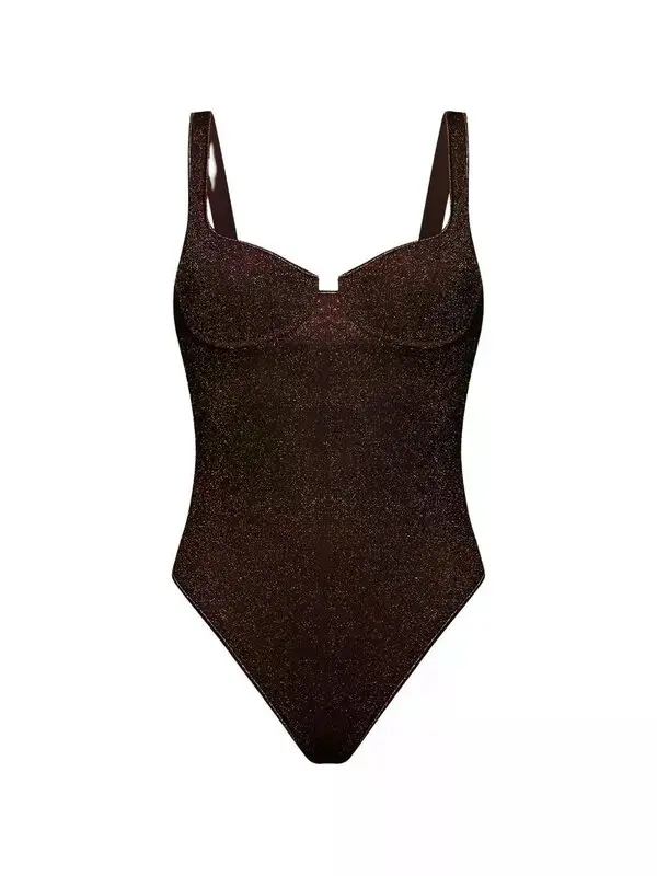 Oseree Glitter Effect Underwired Swimsuit