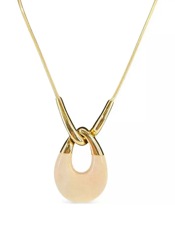 MADISON Oval Pendant Necklace