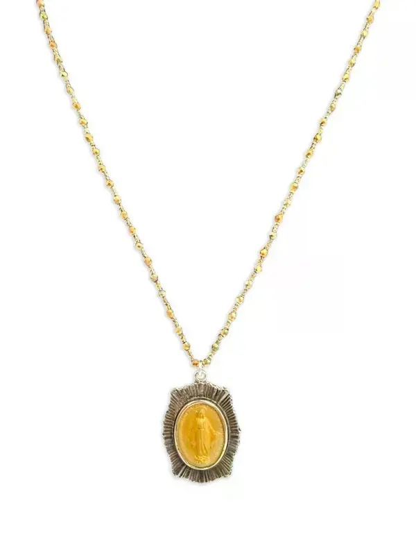 MADISON Miraculous Medal Pendant Necklace - Gold