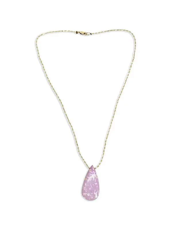 MADISON Phosphorite Teardrop Necklace