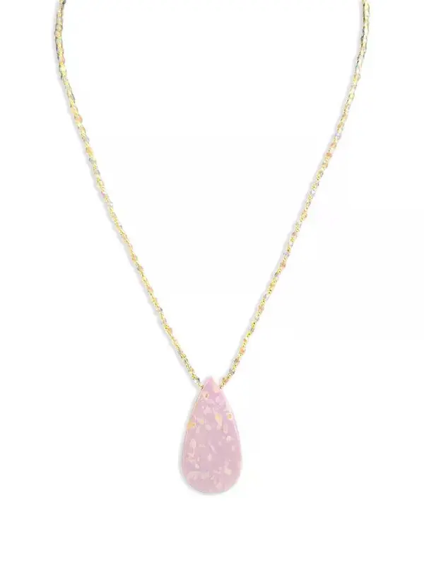MADISON Phosphorite Teardrop Necklace