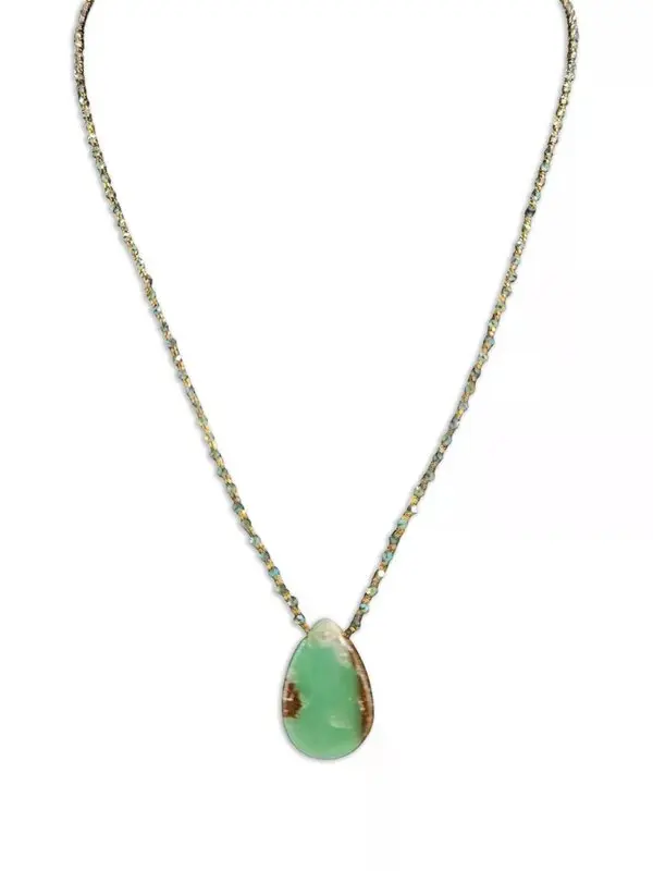 MADISON Chrysoprase Teardrop Pendant Necklace