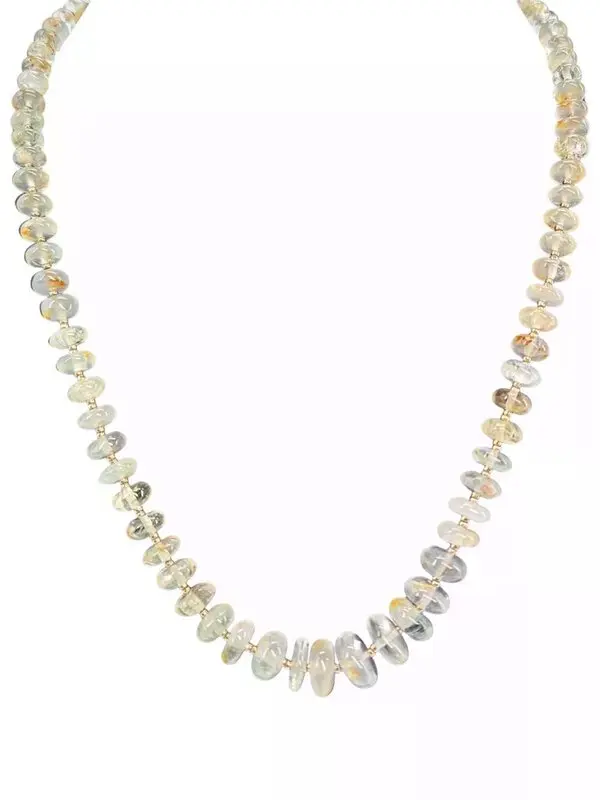 MADISON Aquamarine Beaded Necklace