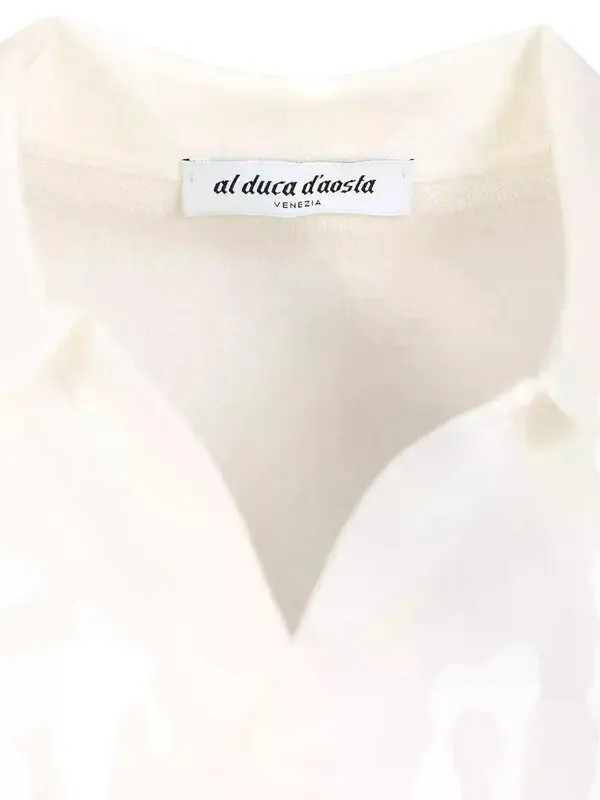 AL DUCA D’AOSTA 1902 Rice-stitch Cotton Polo Shirt