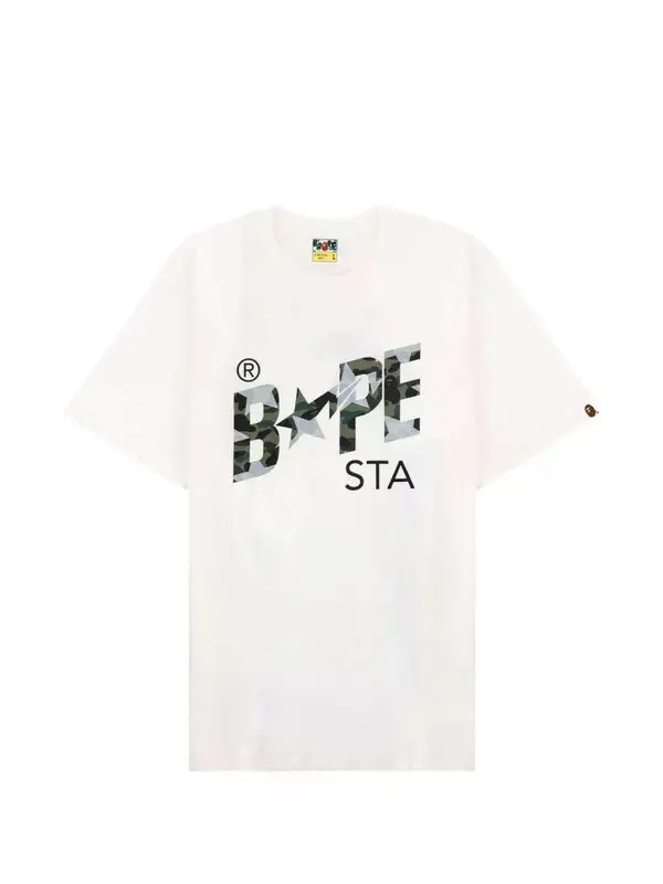 A BATHING APE Sta Overprint First Camo T-shirt