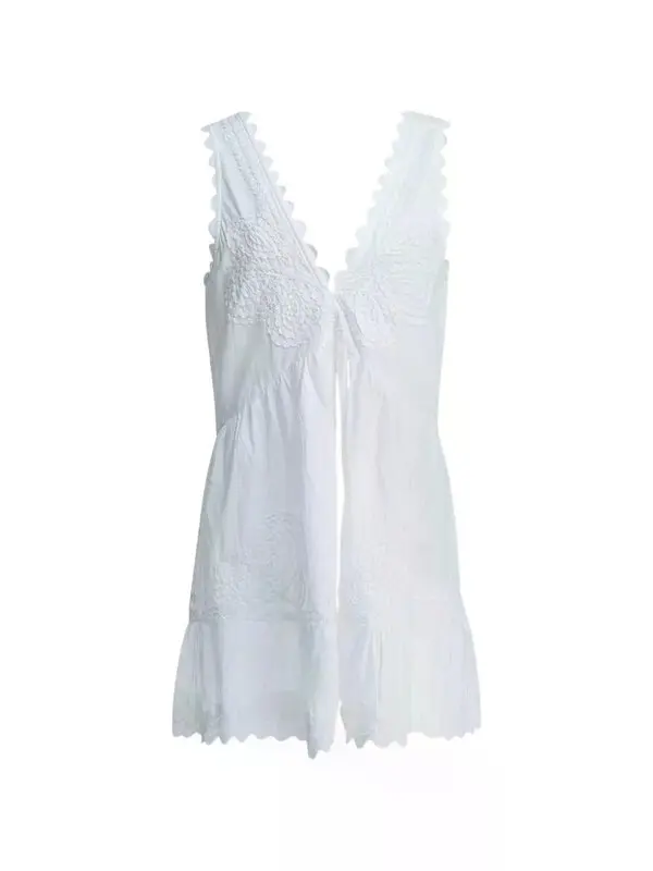 JULIET DUNN V-back Mini Dress - White