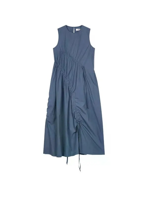 STUDIO TOMBOY Shirred Sleeveless Maxi Dress