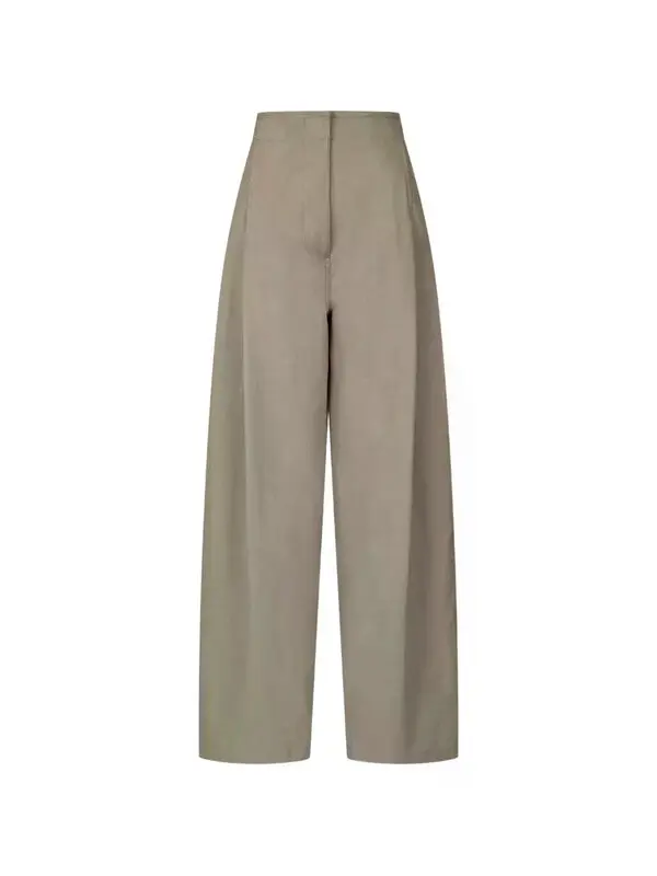 STUDIO TOMBOY Pleated Wide-leg Trousers
