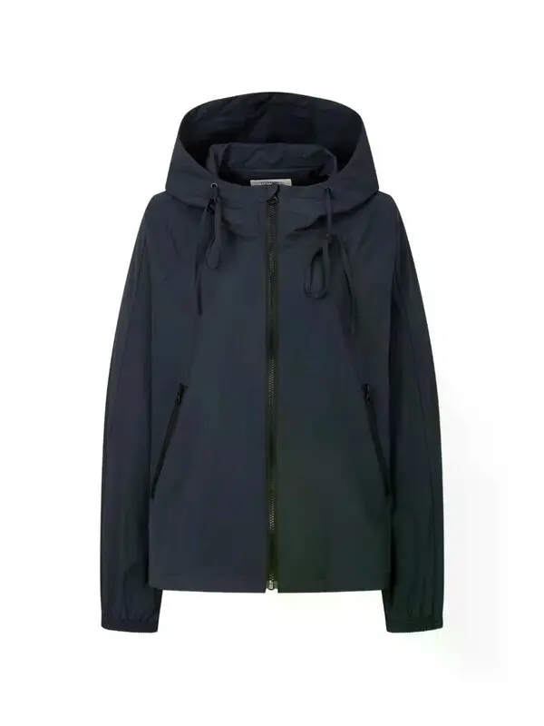 STUDIO TOMBOY Zip-up Hooded Jacket - Blue