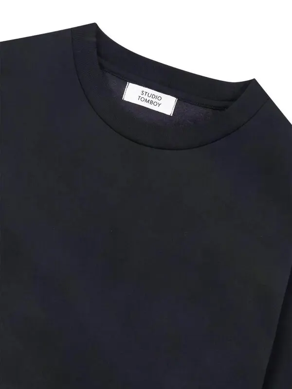 STUDIO TOMBOY Cut-out Drawstring T-shirt