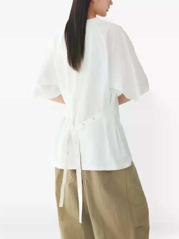STUDIO TOMBOY Snap-fastening Strap T-shirt