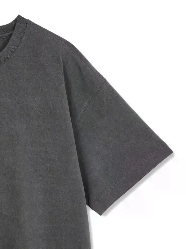 STUDIO TOMBOY Asymmetric Hem Panelled T-shirt