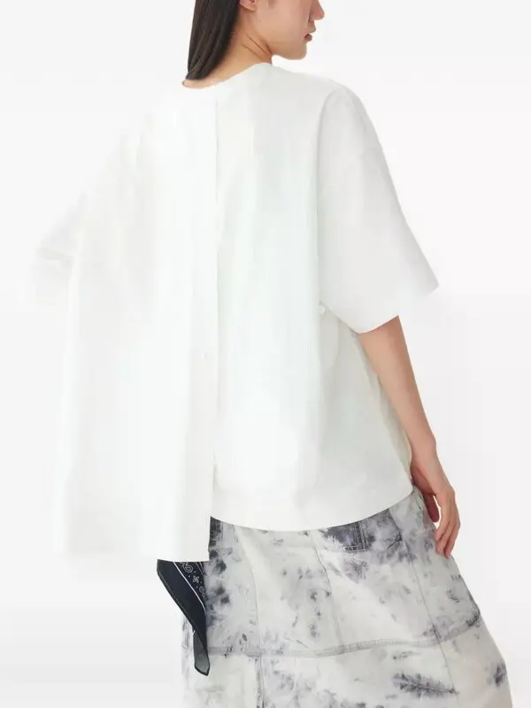 STUDIO TOMBOY Asymmetrical Hem T-shirt
