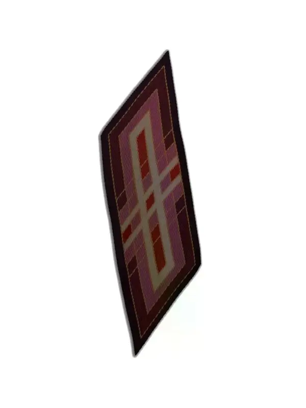MULTITUDES BAGS Era Geometric-print Pleated Scarf