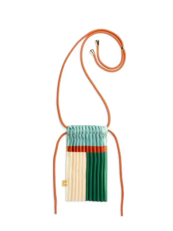 MULTITUDES BAGS Emerald Mini Pleated Tote Bag - Green