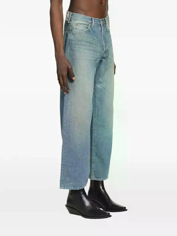 STEIN Flared Wide-leg Jeans