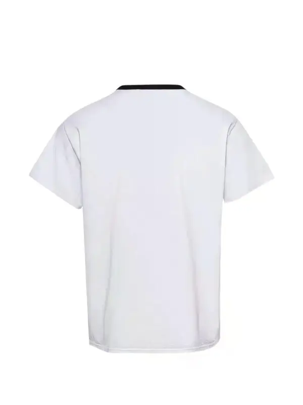 LE PERE Logo-print T-shirt - White