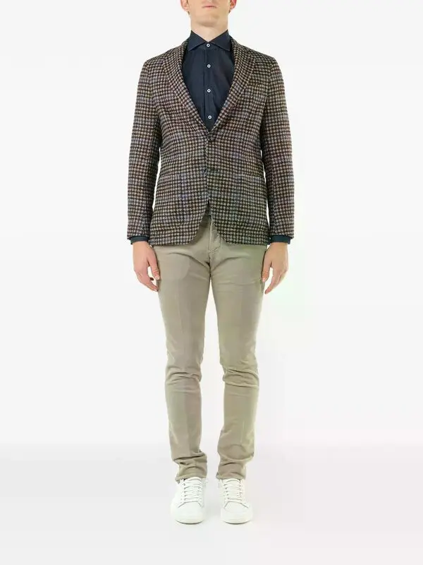 AL DUCA D’AOSTA 1902 Check Wool Blazer