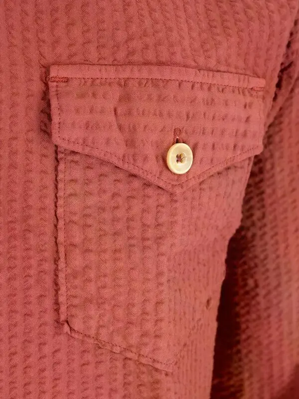 AL DUCA D’AOSTA 1902 Seersucker-cotton Shirt
