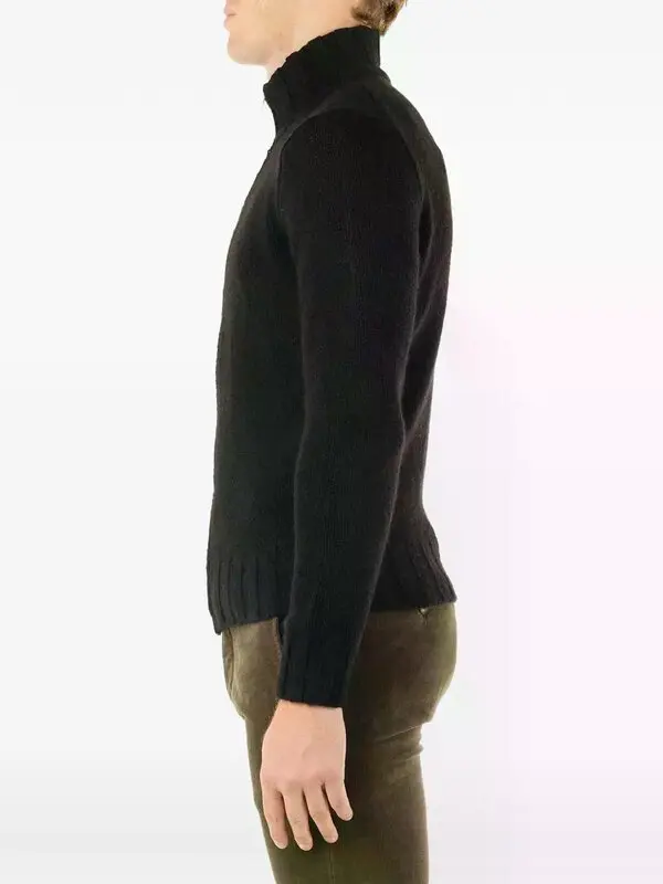 AL DUCA D’AOSTA 1902 Ribbed-trim Wool Cardigan
