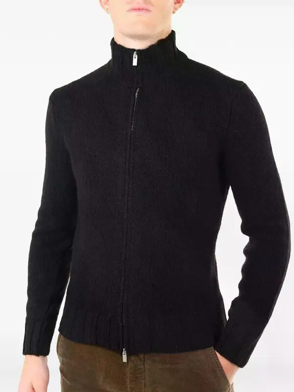AL DUCA D’AOSTA 1902 Ribbed-trim Wool Cardigan