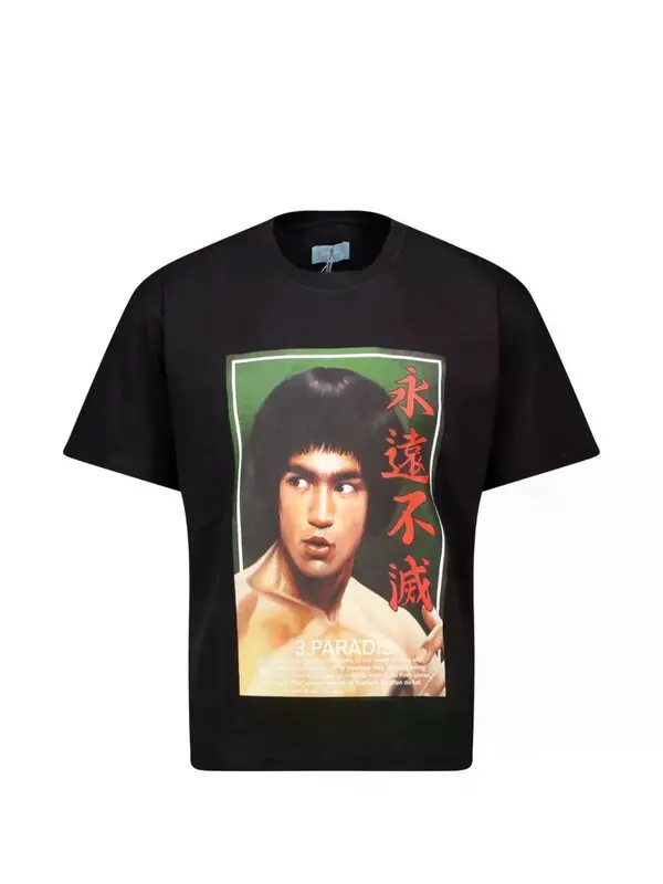 3.PARADIS X Bruce Lee T-shirt - Black