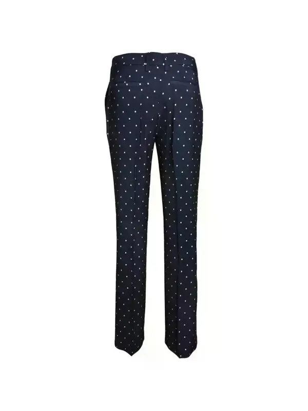 ROOM 52 Polka-dot Straight-leg Trousers
