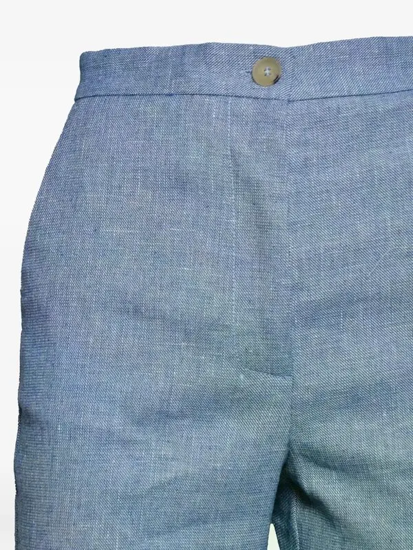 SOLOTRE Straight-leg Trousers - Blue