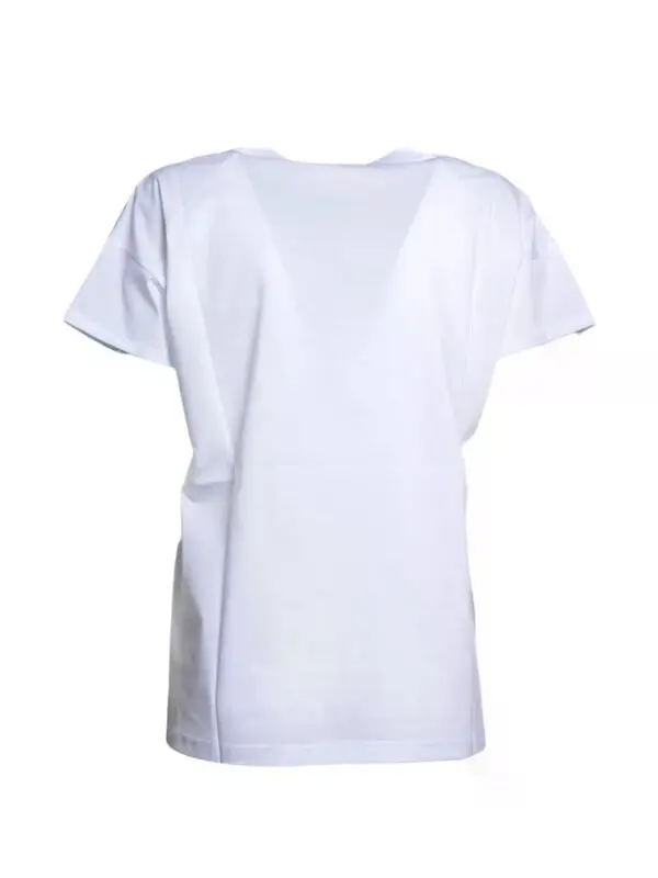 SOLOTRE Cotton V-neck T-shirt