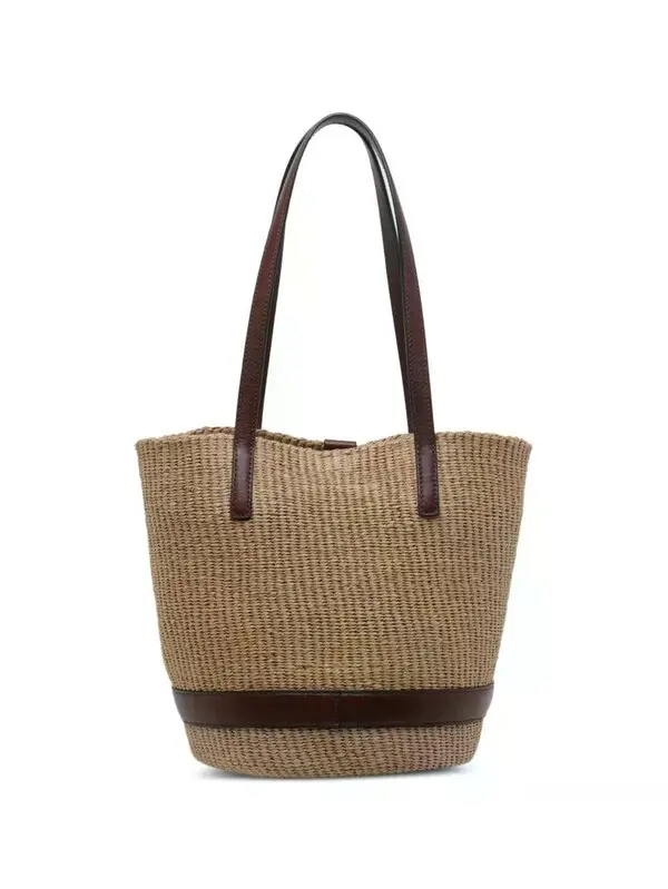 Chloé Logo Pendant Tote Bag