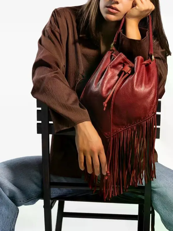 CATERINA LUCCHI Adelaide Leather Shoulder Bag
