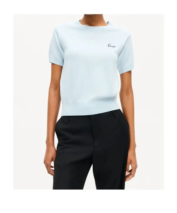 Kenzo Signature" Merino Wool Top