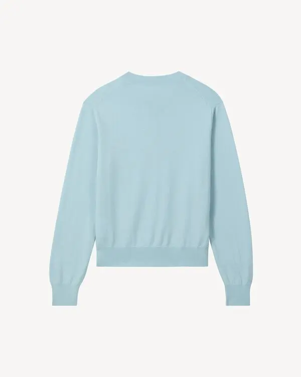 Kenzo Embroidered Merino Wool Cardigan