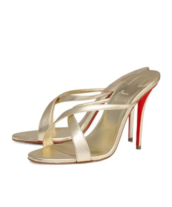 CHRISTIAN LOUBOUTIN Open-back High-heeled Sandals