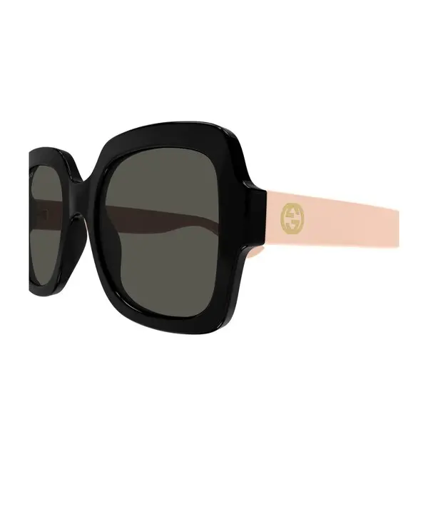 Gucci Rectangle Frame Sunglasses - Black