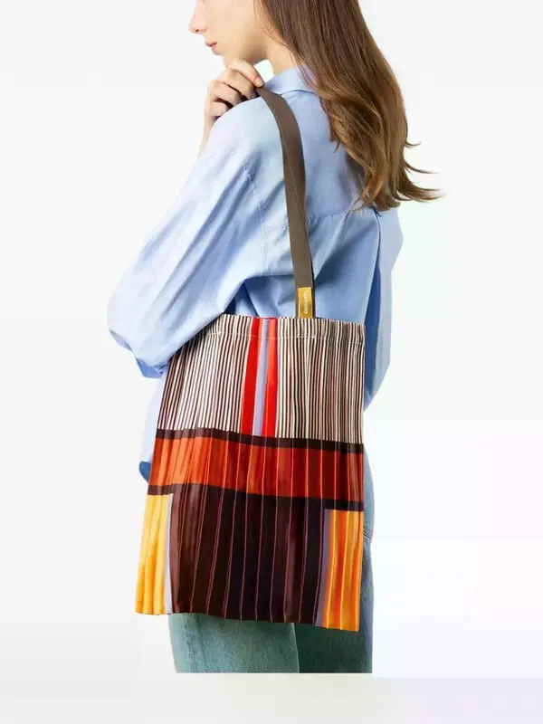 MULTITUDES BAGS Bagheria Pleated Tote Bag