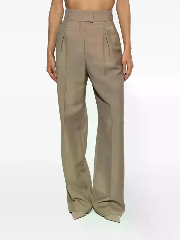 Valentino Garavani Pleated Wide-leg Trousers