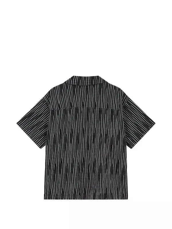 STUDIO TOMBOY Seersucker Camp Collar Shirt