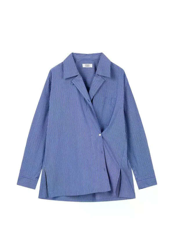 STUDIO TOMBOY Striped Oversized Shirt