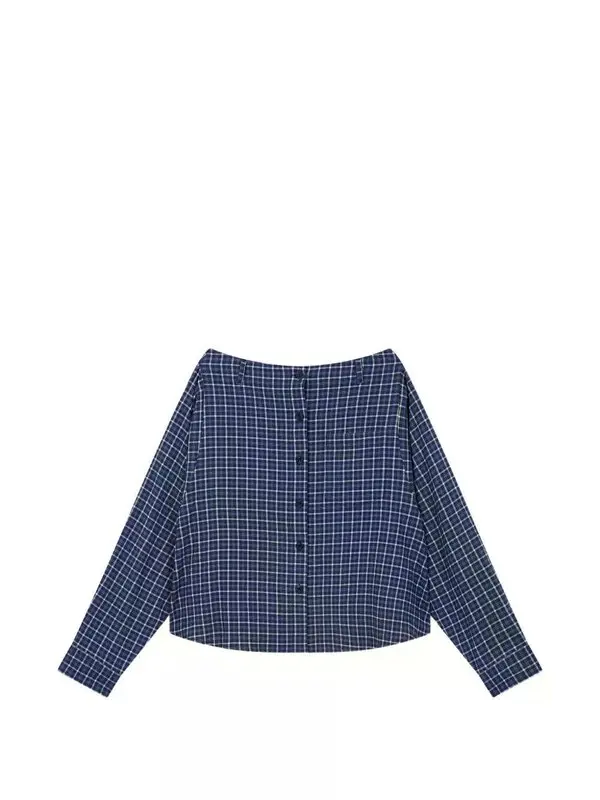 STUDIO TOMBOY Check Pattern Pleated Skirt