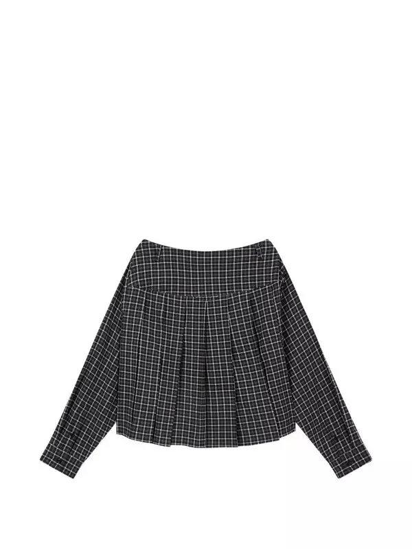 STUDIO TOMBOY Check-print Shirt