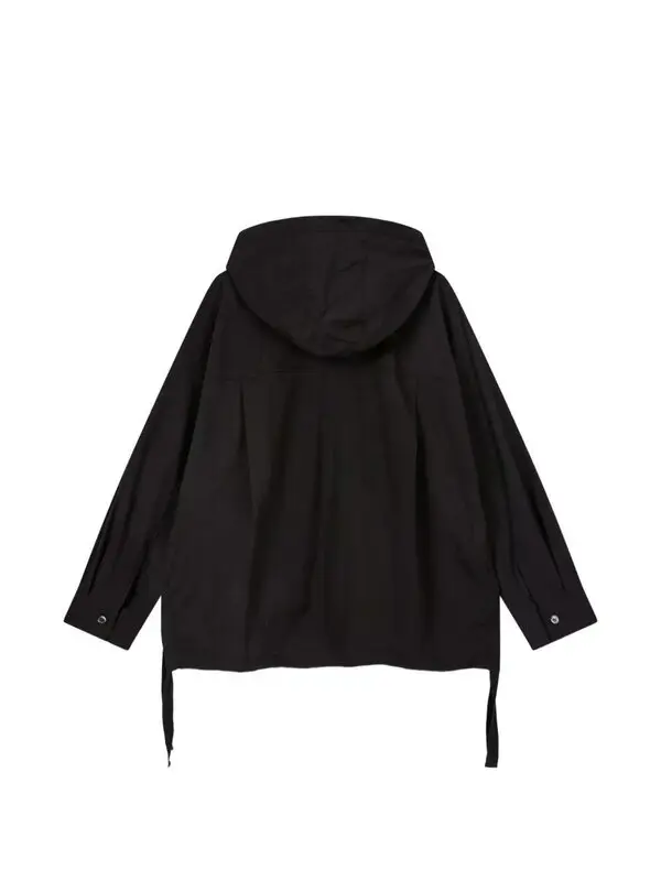 STUDIO TOMBOY Detachable Hood Button-up Shirt