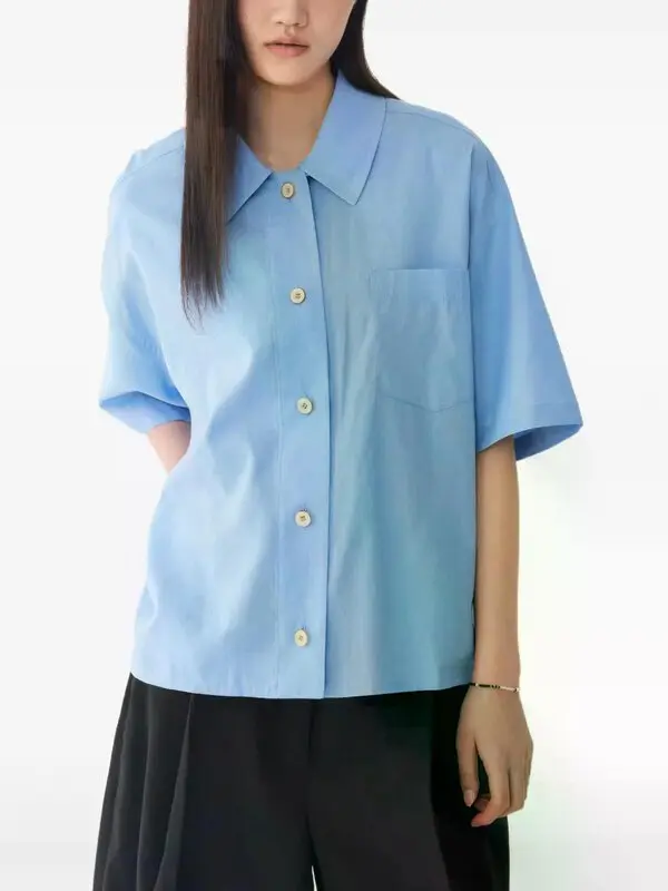 STUDIO TOMBOY Short-sleeve Oversized Shirt